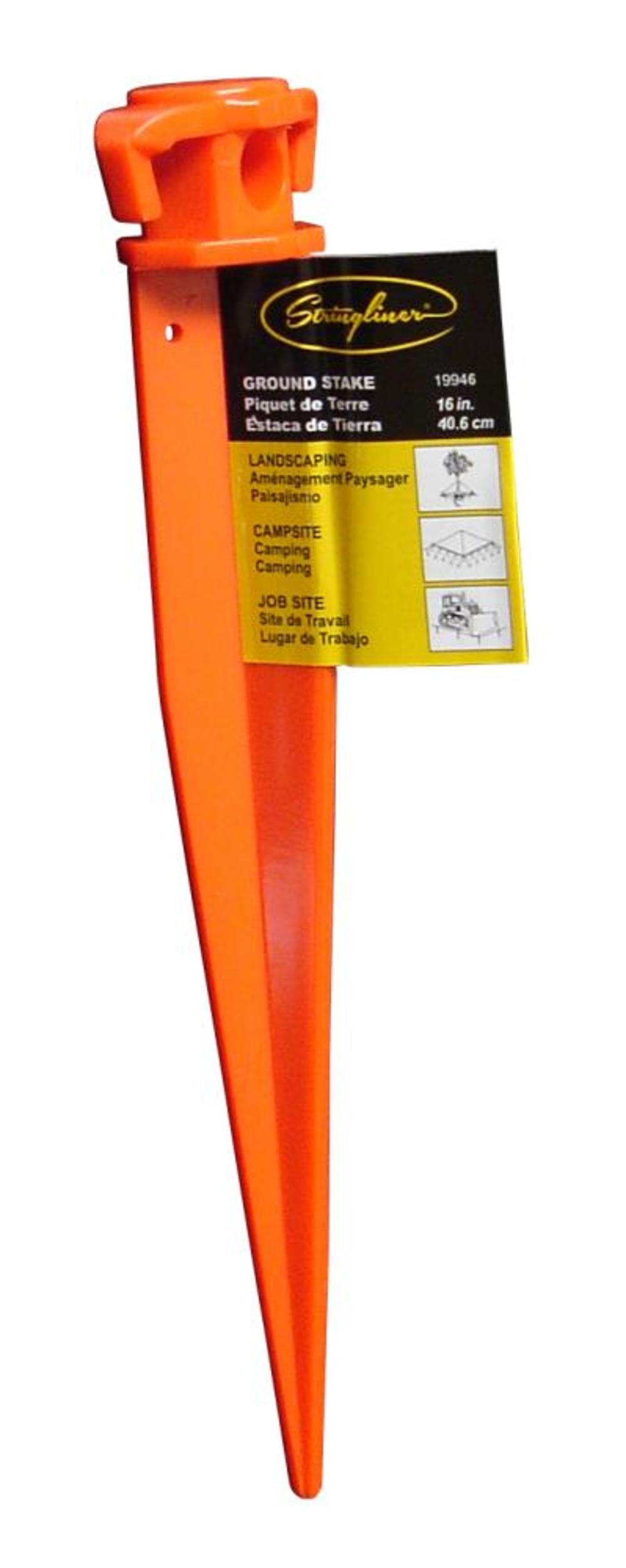 US Tape 16 In. Ground Stake 19946CD - Acme Tools