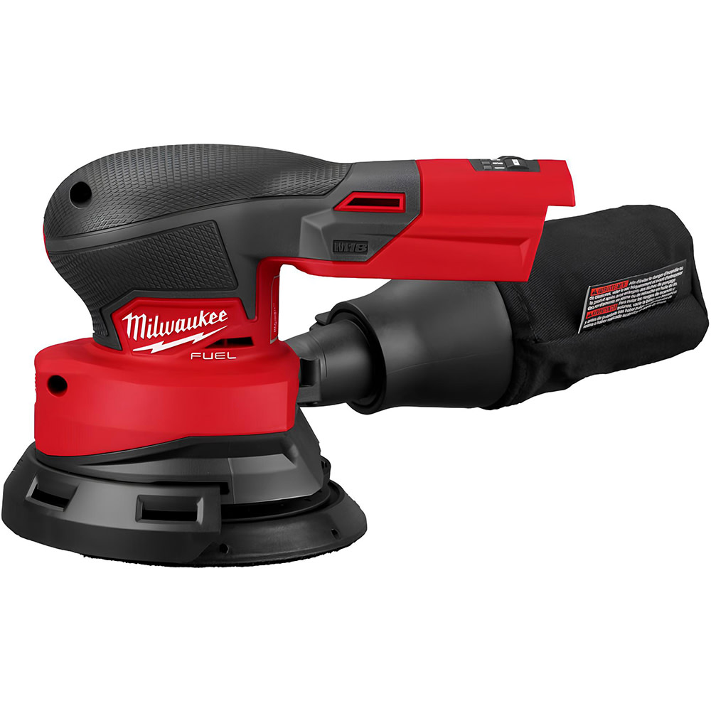 Milwaukee M18 FUEL 5 Inch Random Orbital Sander (Bare Tool) 2837-20 ...