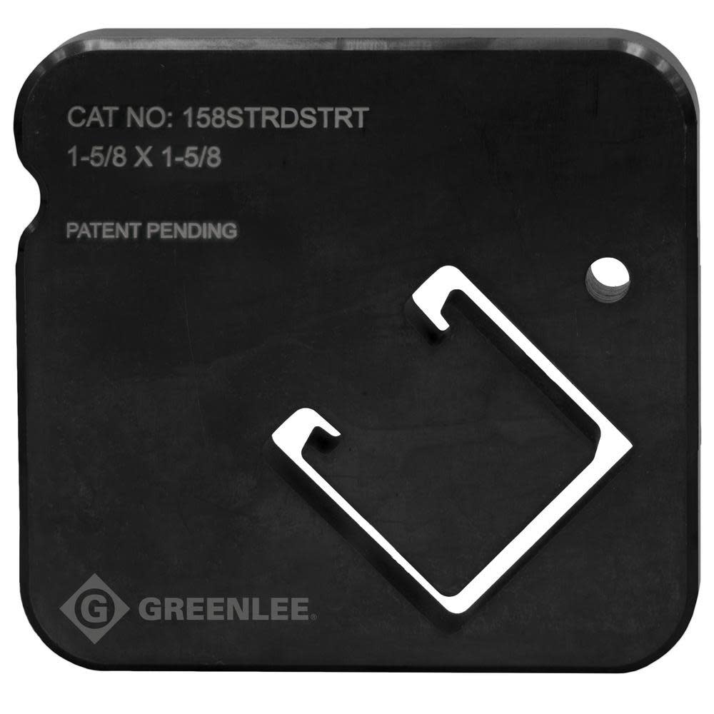 Greenlee Double Strut Die for Shear Station 7/8in 78DSTRT - Acme Tools