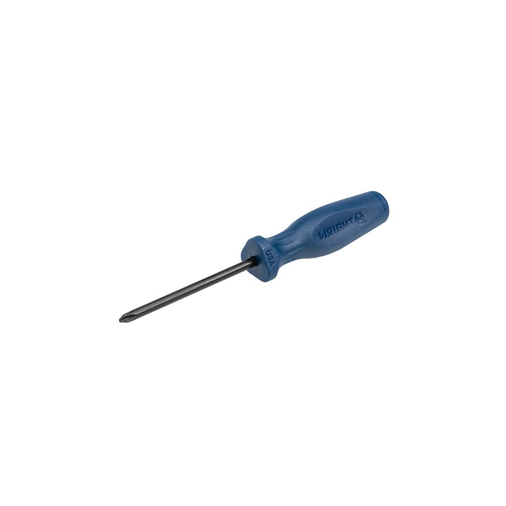 Wright Tool #2 Tip Ergonomic Design Phillips Screwdriver 8-1/4in Length ...