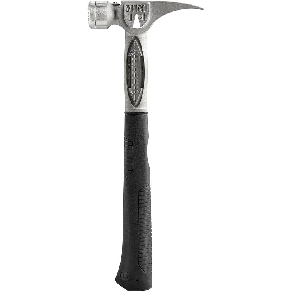 Stiletto TiBONE MINI-14oz Hammer with Milled Face and Straight Handle ...