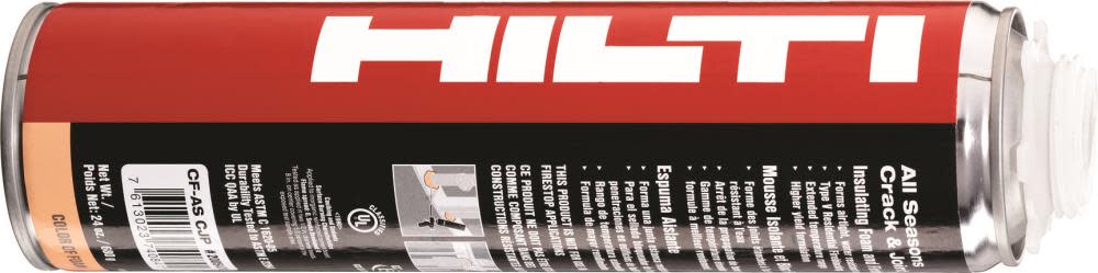 Hilti Insulating Foam CF-AS CJP 2005479 - Acme Tools