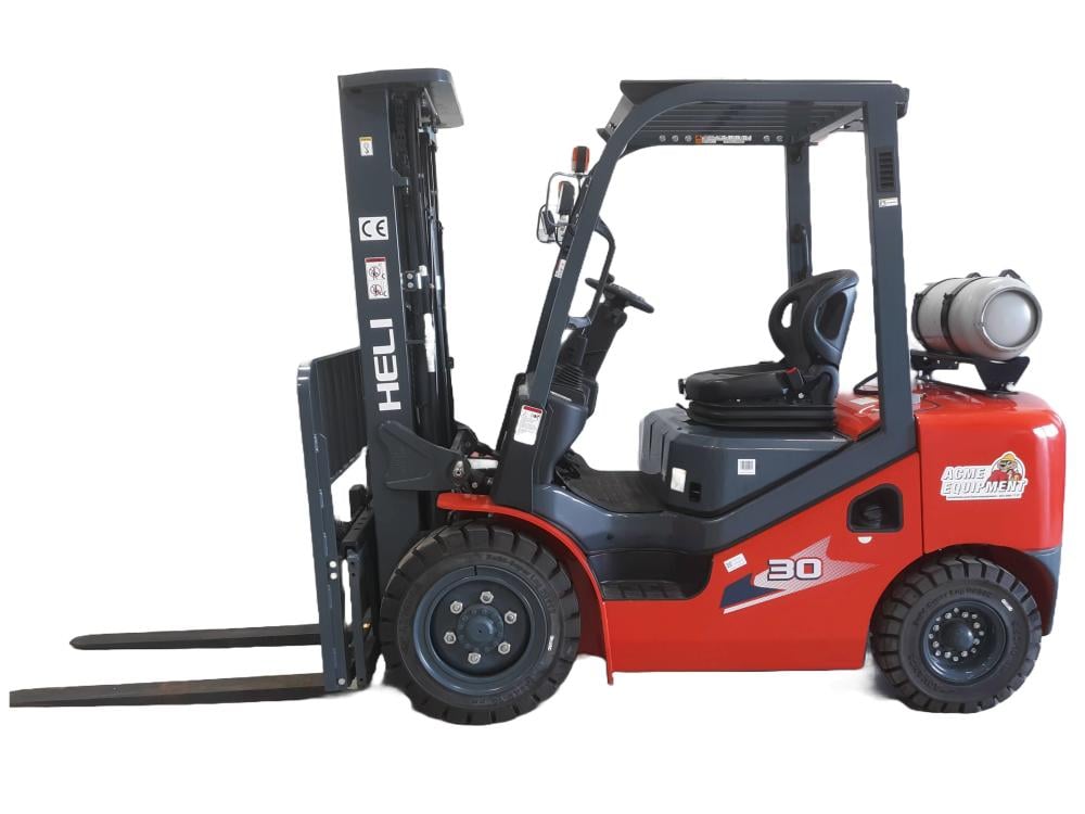 Heli Americas CPQYD30-KU1H 6k Mast Fork Lift CPQYD30-KU1H - Acme Tools