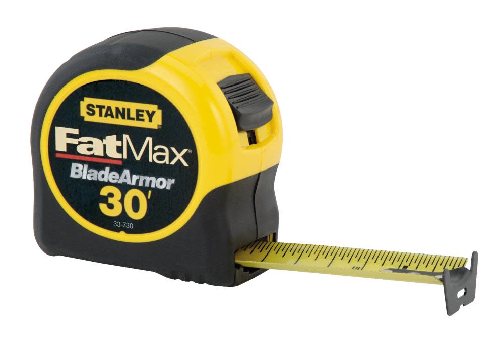 Stanley Tape Rule with BladeArmor Coating 1-1/4 In. x 30 Ft. 33-730 ...