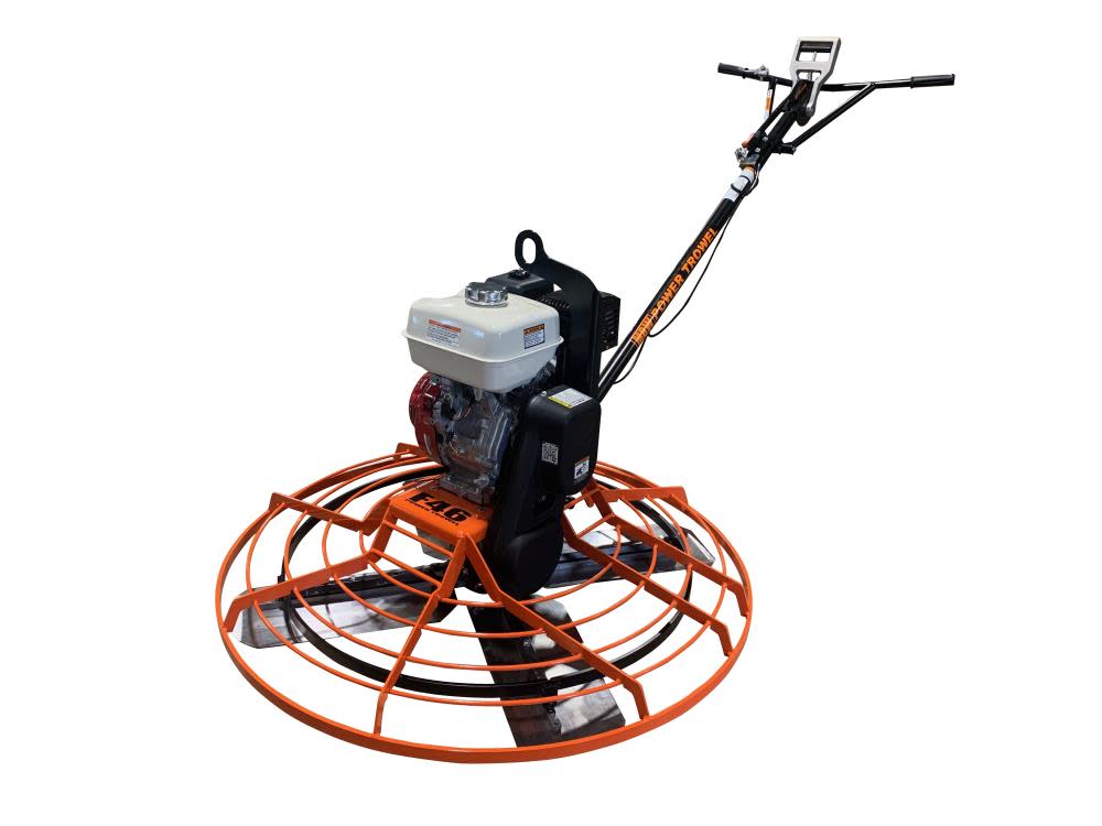 MBW 46 Inch Walk Behind Power Trowel High Torque with EZ Pitch Handle ...