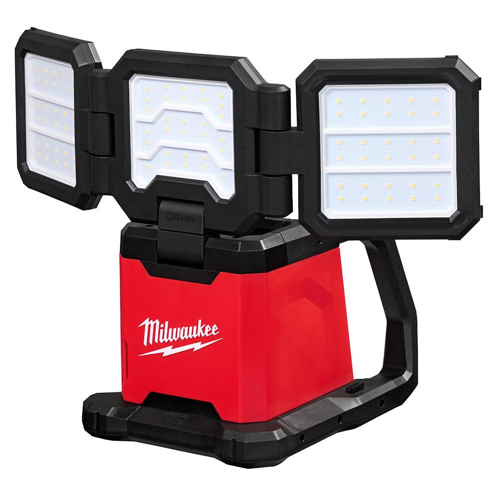 Milwaukee M18 ROVER Dual Power Triple-Panel Flood & Area Light (Bare ...