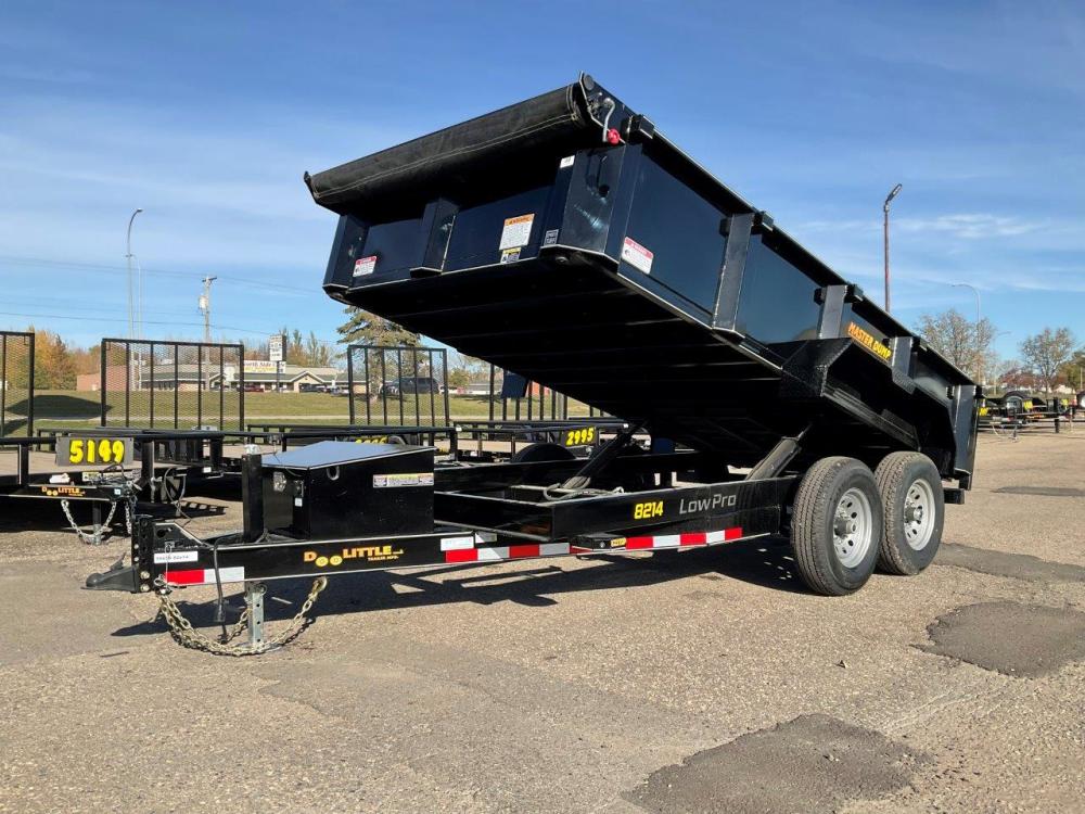 Doolittle Trailer Mfg HD Low Profile 8214 14' x 82in Dual Tandem Axle ...