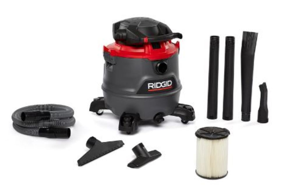 Ridgid RT1600 16 Gallon NXT Wet/Dry Vac with Detachable Blower 62723 ...