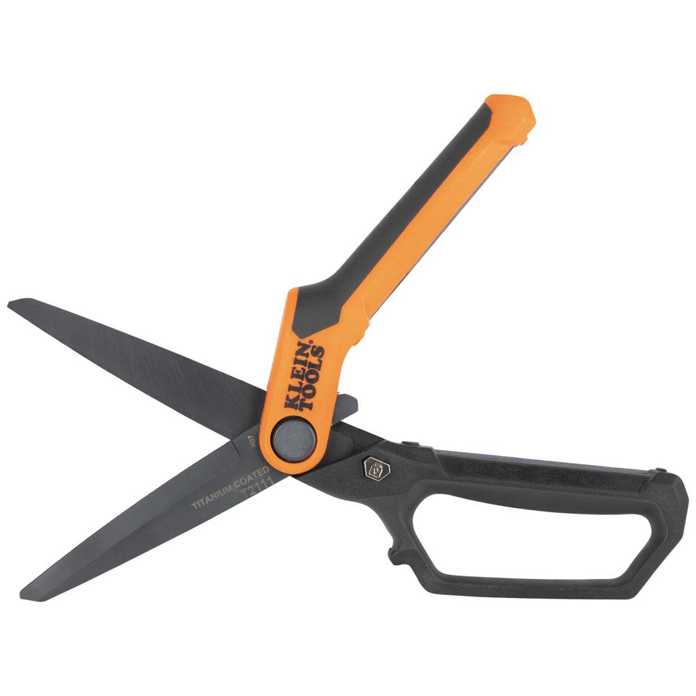 Klein Tools Titanium High Leverage Shears, 10 Inch T2111 - Acme Tools