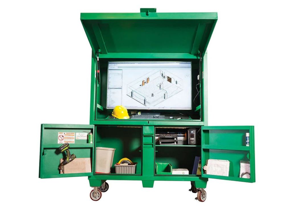 Greenlee Compact Field Office Jobsite Storage Box 7060-CFO - Acme Tools