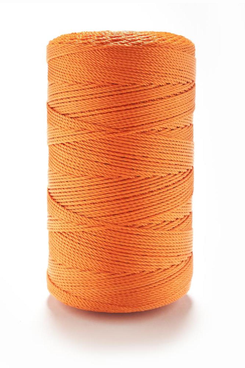 Erin Rope Nylon Seine Twine Twisted Orange #18 x 550' TSTFO0500 - Acme ...