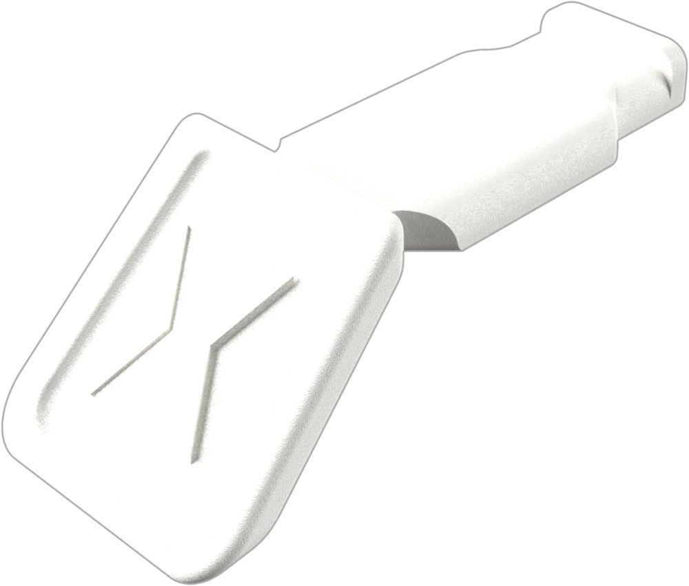 Knipex White ColorCoded Clips, 10 Pack 00 61 10 CW SBA - Acme Tools