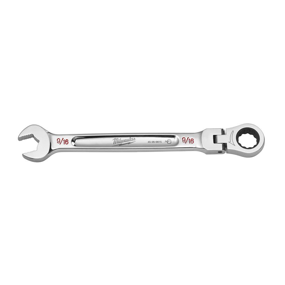 Milwaukee Combination Wrench Flex Head 9/16inch 45-96-9815 - Acme Tools