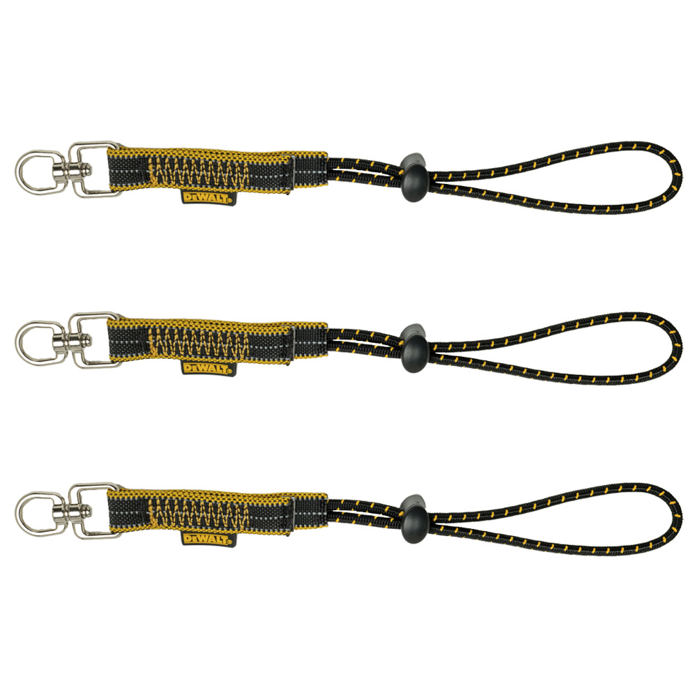 DEWALT Elastic Tool Attachment with Swiveling D Ring 3pk DXDP710140 ...