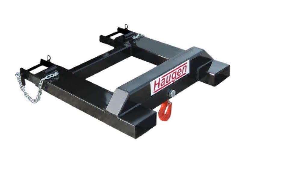 Marv Haugen Fork Mounted Swivel Hooks for Telehandlers and Mast Style ...