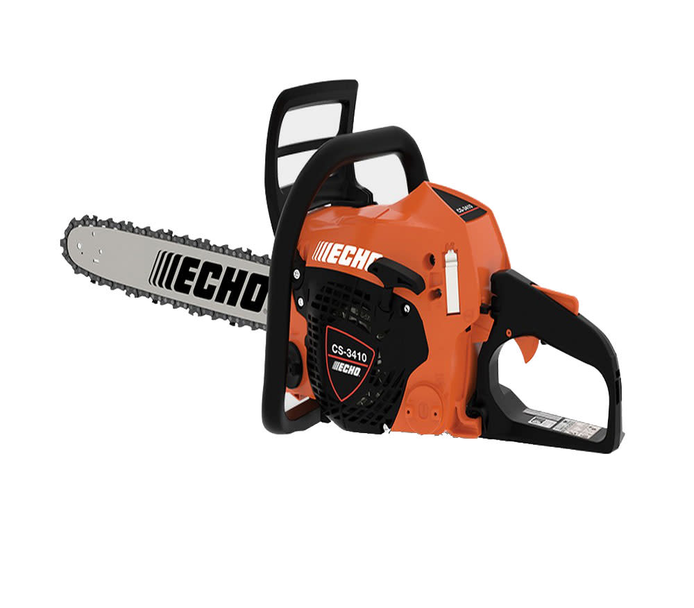 Echo 16in Bar & Chain 34.4 cc 2-Stroke Gas Powered Chainsaw CS-3410-16 ...