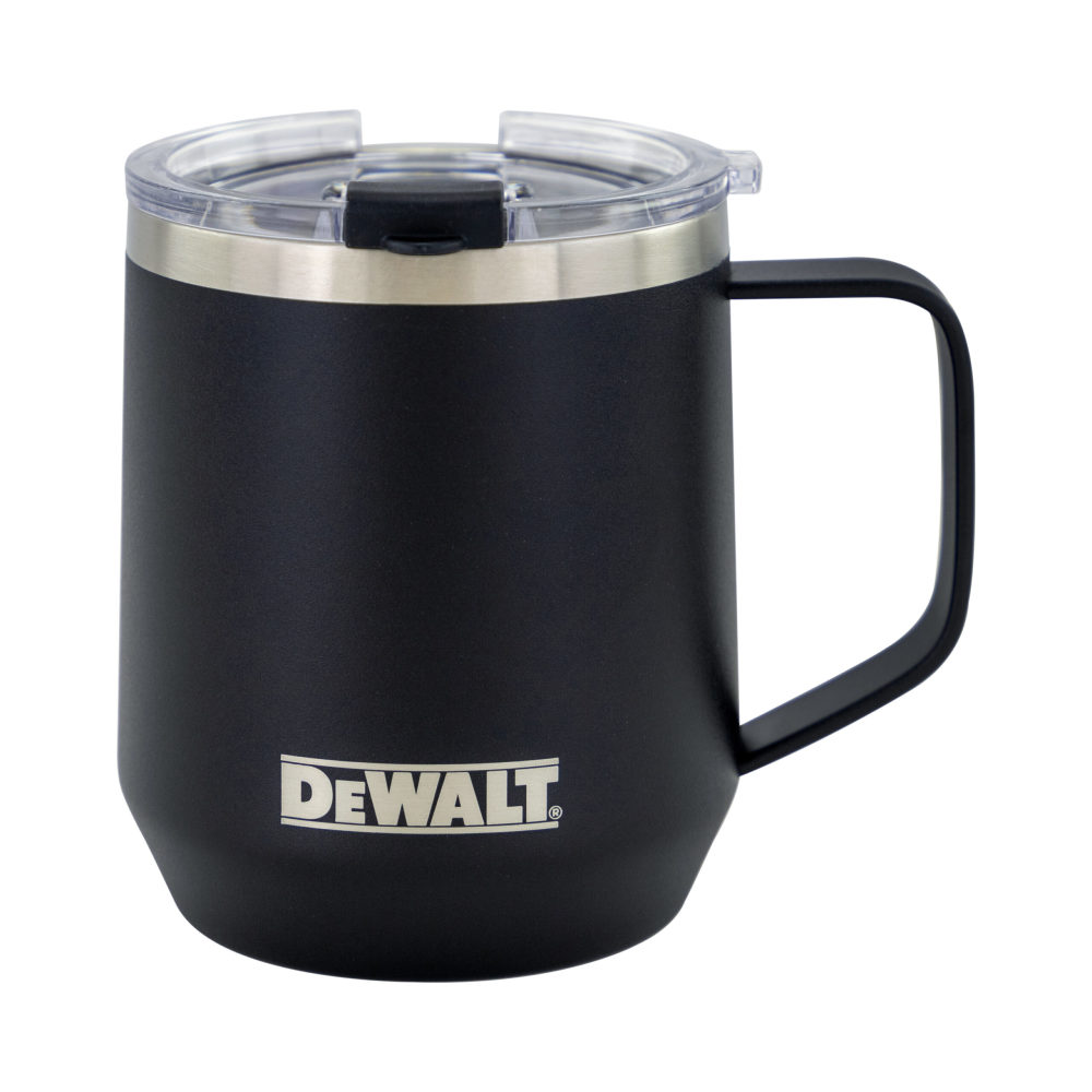 DEWALT Coffee Mug 14oz 18/8 Stainless Steel Black DXC14CMBS - Acme Tools