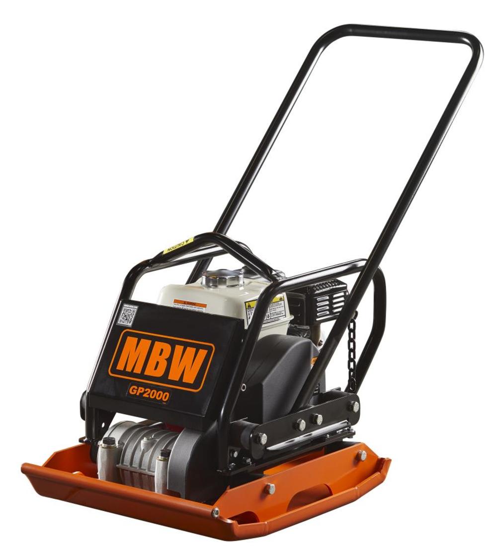 MBW GP2000 165lb Plate Compactor with Honda GX160 Engine 2000GH - Acme ...
