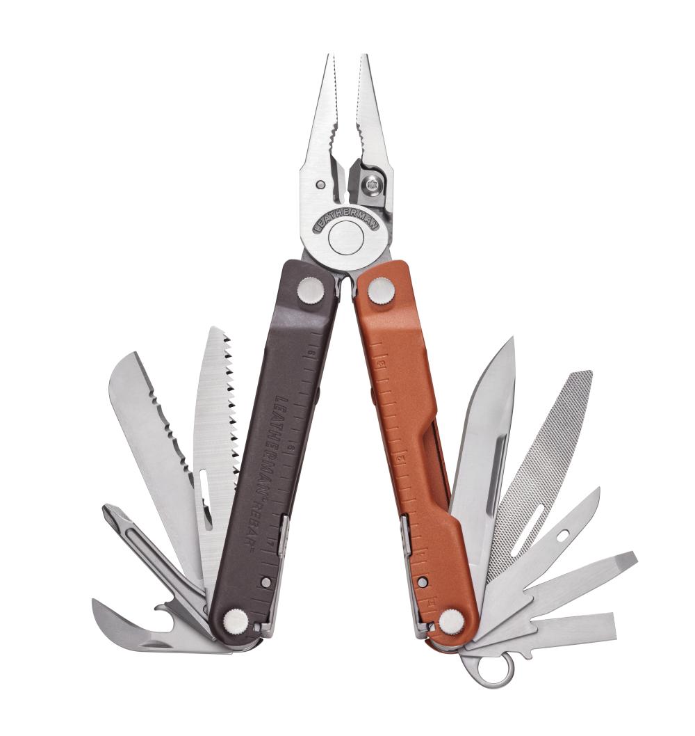 Leatherman RebarMultiTool with Burnt Sienna NylonSheath 833340 - Acme Tools