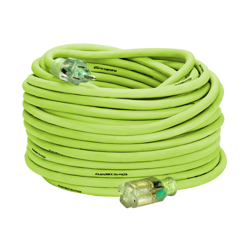 Flexzilla 100 ft. Pro Extension Cord 12/3 AWG FZ512835 from Flexzilla ...