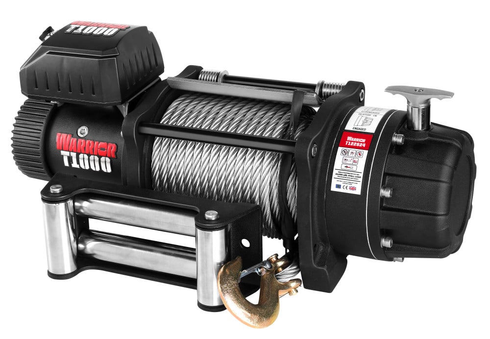 DK2 Elite Combat Winch 10000lb Steel Cable T1000-100 - Acme Tools