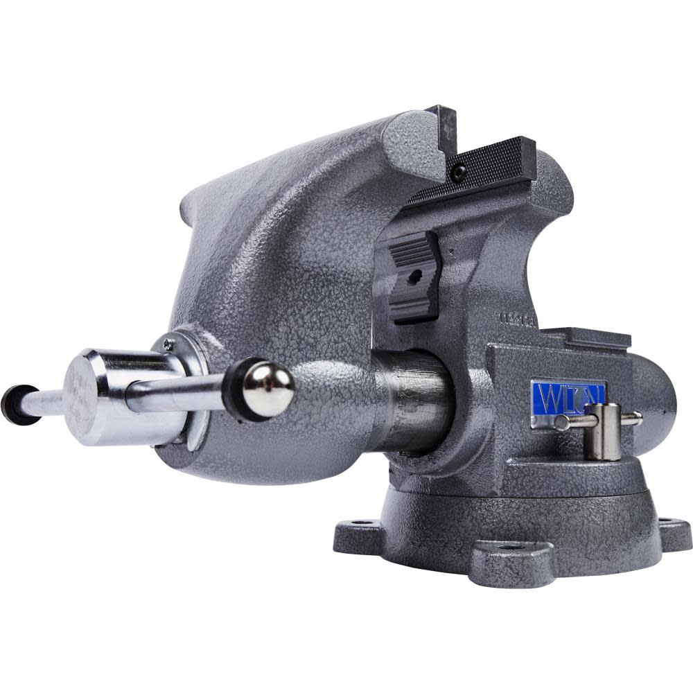 Wilton Tradesman 8in Round Channel Vise with Swivel Base 28808 - Acme Tools