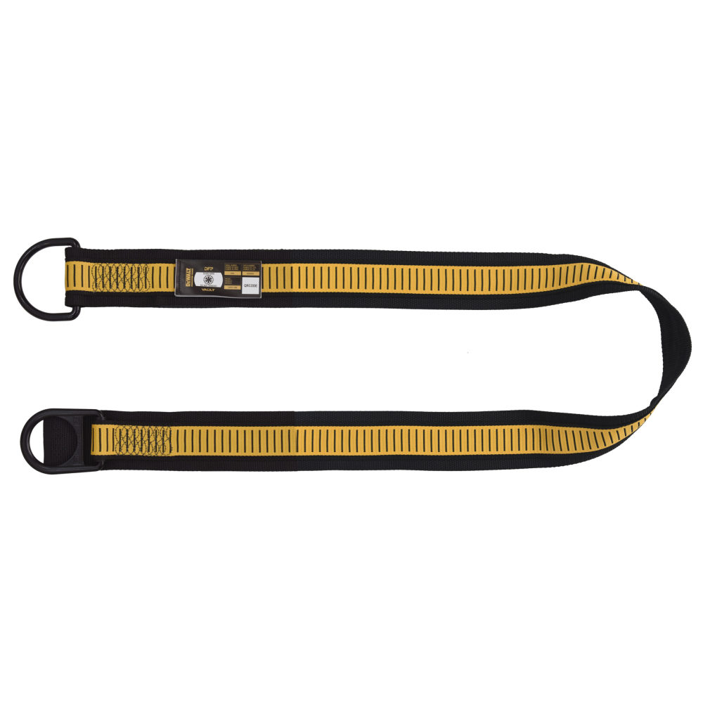 DEWALT 4 ft x 1.75 in 310 Lbs Choker Web Anchor Strap with Wear Pad ...