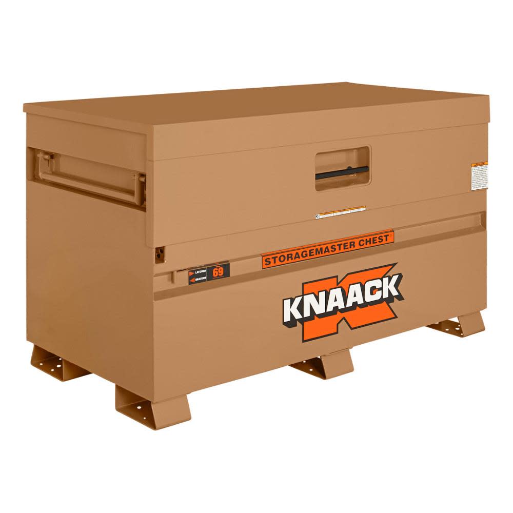 Knaack 30-in W x 60-in L x 34.25-in Steel Jobsite Box 69 - Acme Tools