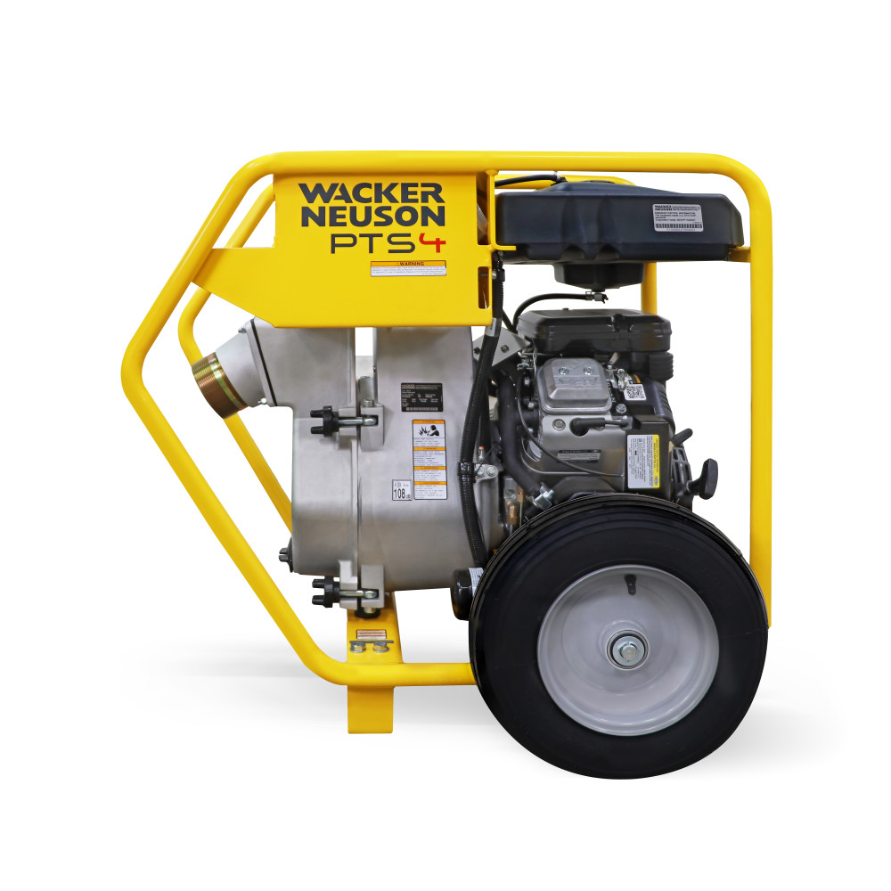 Wacker Neuson PTS 4V 479 Cc 4-Stroke Engine Self Priming Centrifugal ...