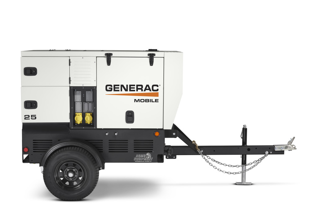Generac Mobile Products 20kW 3-Phase Mobile Generator - Isuzu Diesel ...