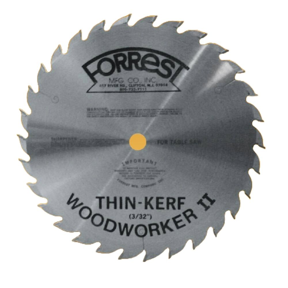 Forrest Woodworker II 10In x 40T Blade WW10407100 - Acme Tools