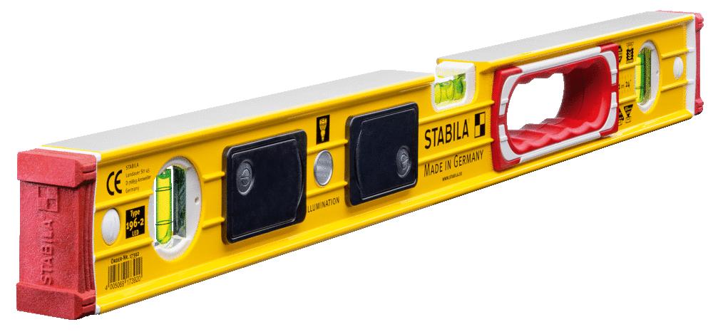 Stabila 24 in LED Level with Lighted Vials 39324 - Acme Tools