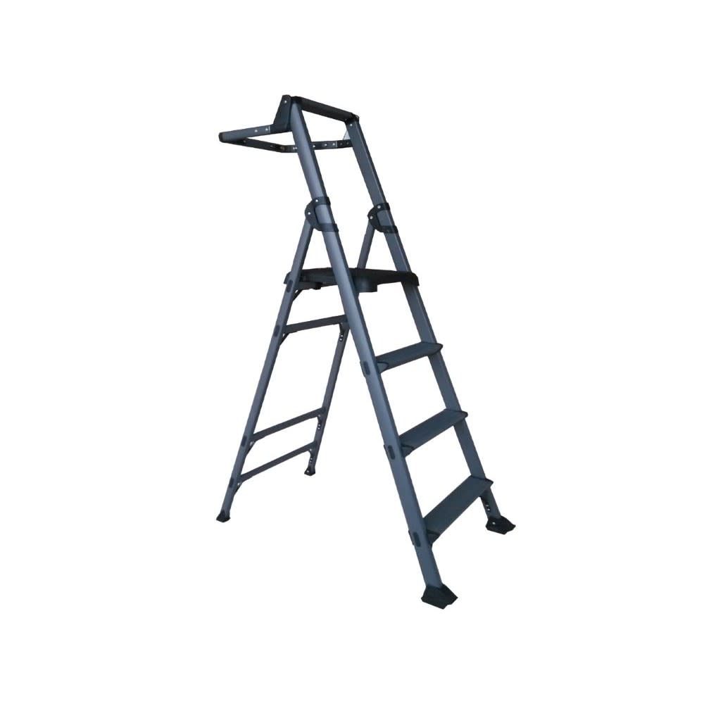 Xtend and Climb Modstep 300 Lbs 4-Step Platform Step Ladder with Handle ...