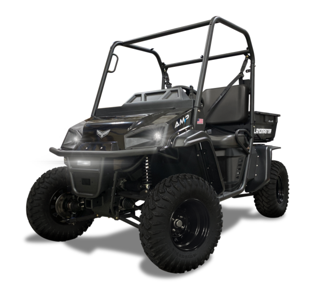 Landmaster Amp EV Cruiser Lithium-Ion Powered UTV 4x4 Side by Side with ...