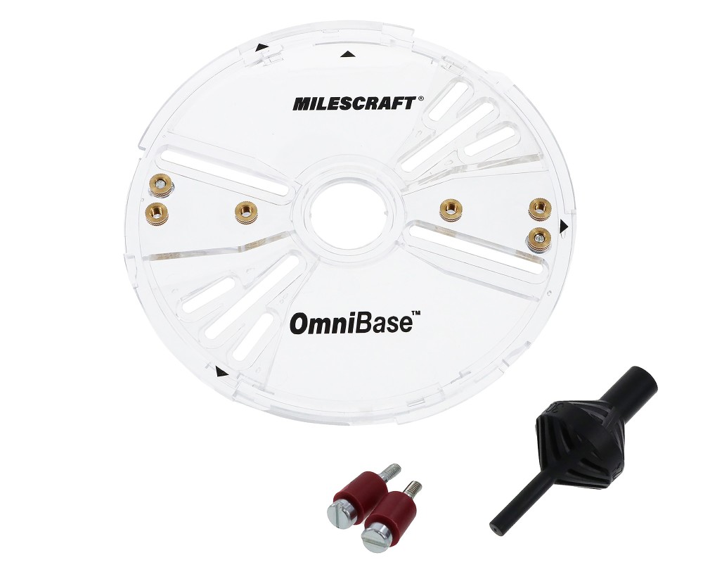 Milescraft Universal Metal Bushing Router OmniBase Plate 6202 - Acme Tools