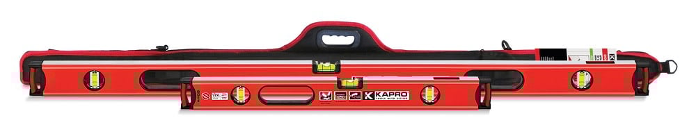 Kapro Apollo 78 Inch and 32 Inch Jamber Level Set 985B-X-JMB-B - Acme Tools