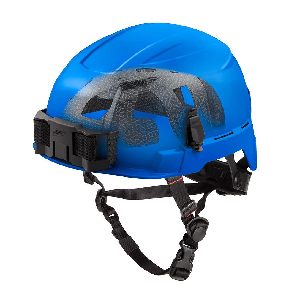 Milwaukee BOLT Blue Safety Helmet with IMPACT ARMOR Liner (USA)-Type 2 ...