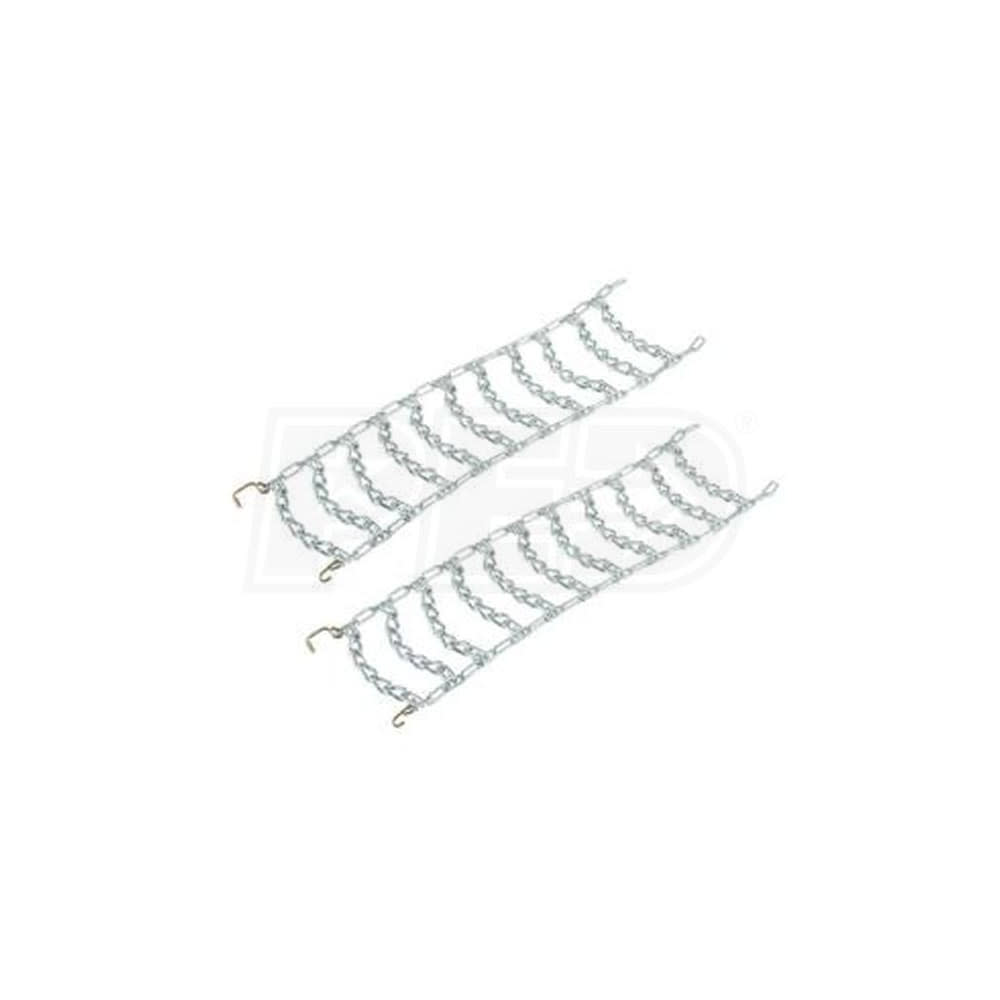 Toro Steel Tire Chain Kit For 2-Stage Snowthrower with 13in Tires 38214 ...
