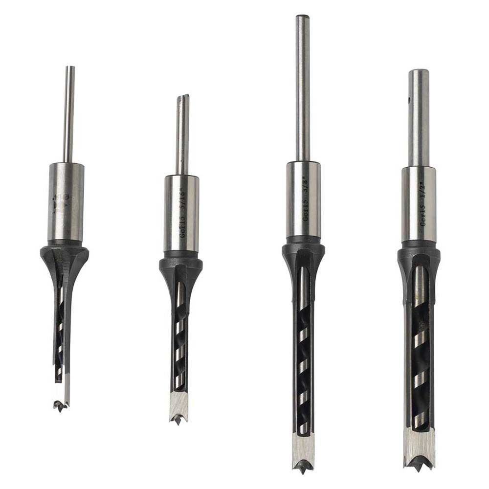 Delta 4 Piece Mortising Chisel and Bit Set 17-005 - Acme Tools