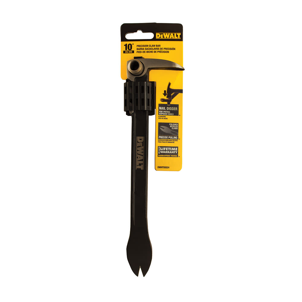 DEWALT 10 In. Claw Bar DWHT55524 - Acme Tools