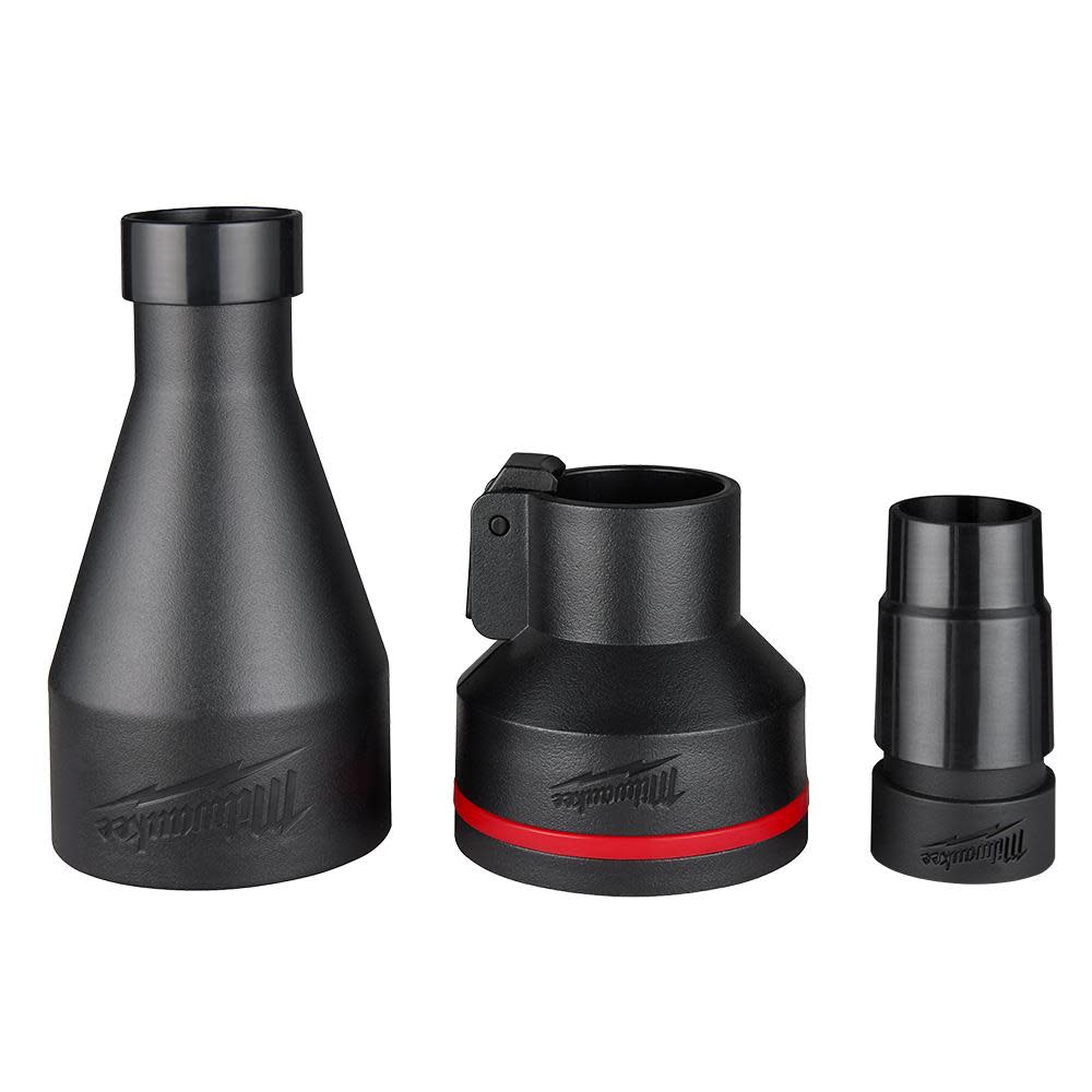 Milwaukee 2 1/2inch Dust Extraction Adaptor Kit 49-90-2000 - Acme Tools