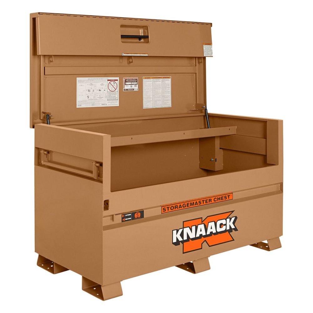 Knaack Model 69 35.3 Cu-Ft. Tan Steel Piano Box with KL (Padlock) 69-KL ...