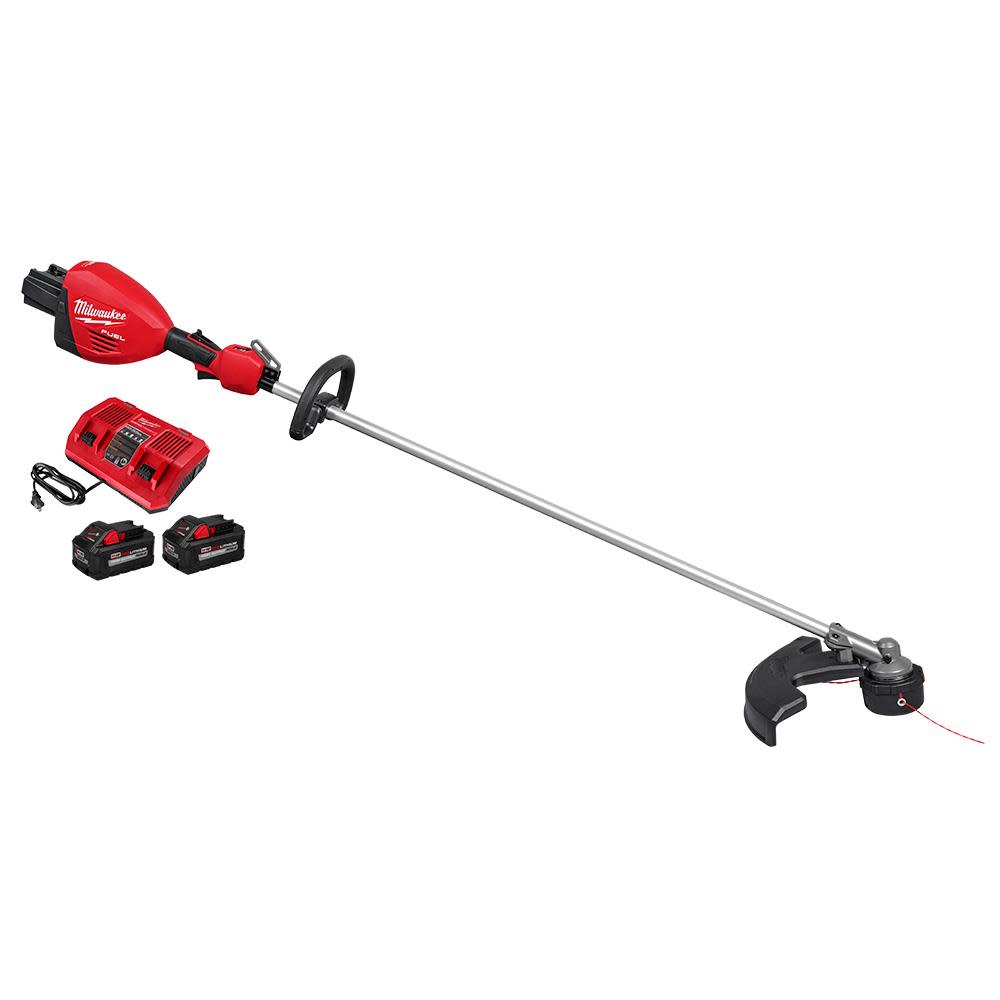 Milwaukee M18 FUEL 17 inch Dual Battery String Trimmer Kit 3006-22 ...