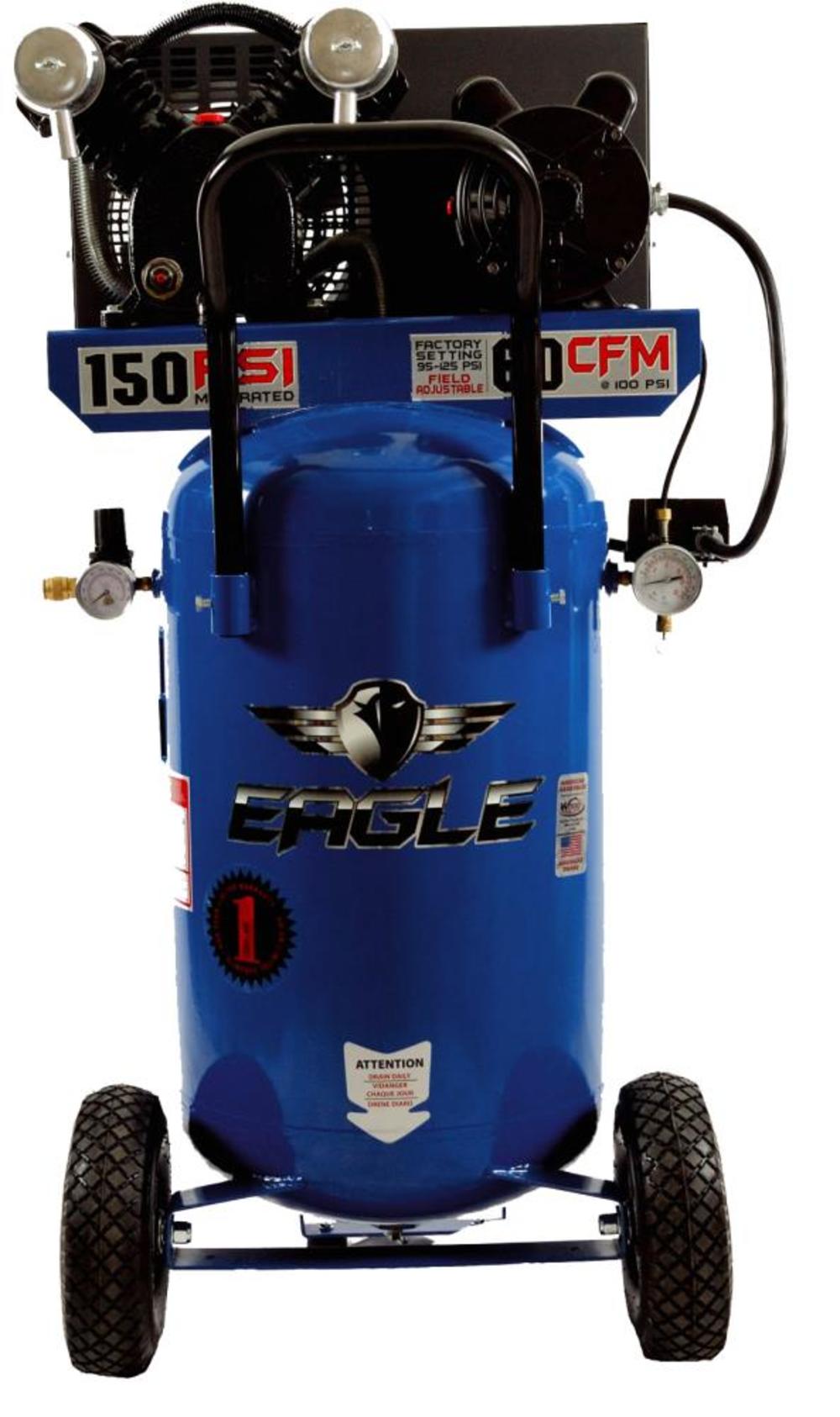 Eagle Compressor 24 Gallon Portable Electric Air Compressor P3124V1 ...