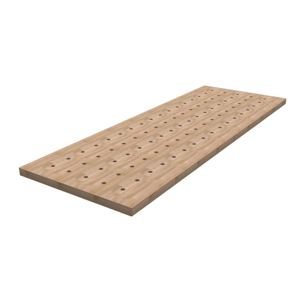 Kreg Hardwood Bench Top 24 Inch x 68 Inch with Dog Holes HWBT-6824-DH ...