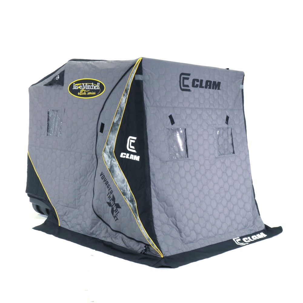 Clam Outdoors Jason Mitchell XT Thermal Ice Shelter 116676 - Acme Tools