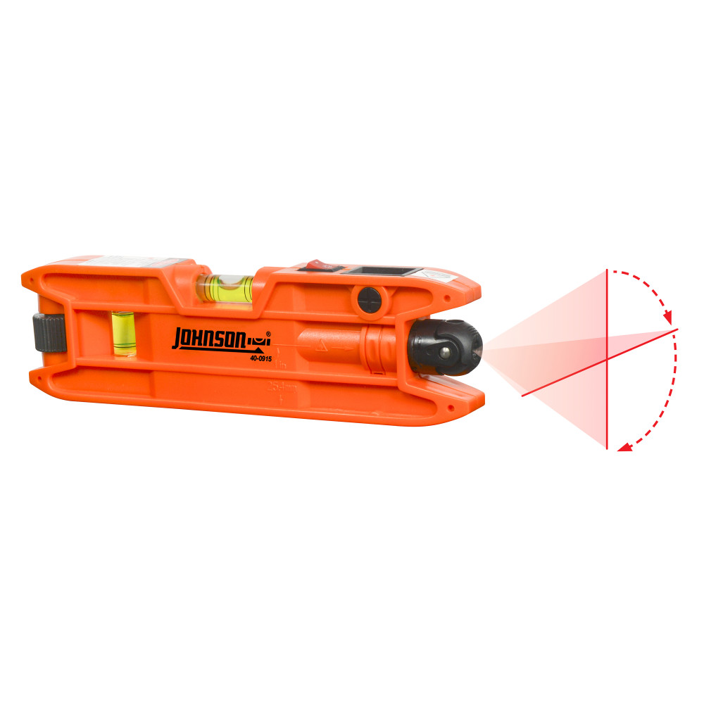 Johnson Level Magnetic Torpedo Laser Level 40-0915 - Acme Tools