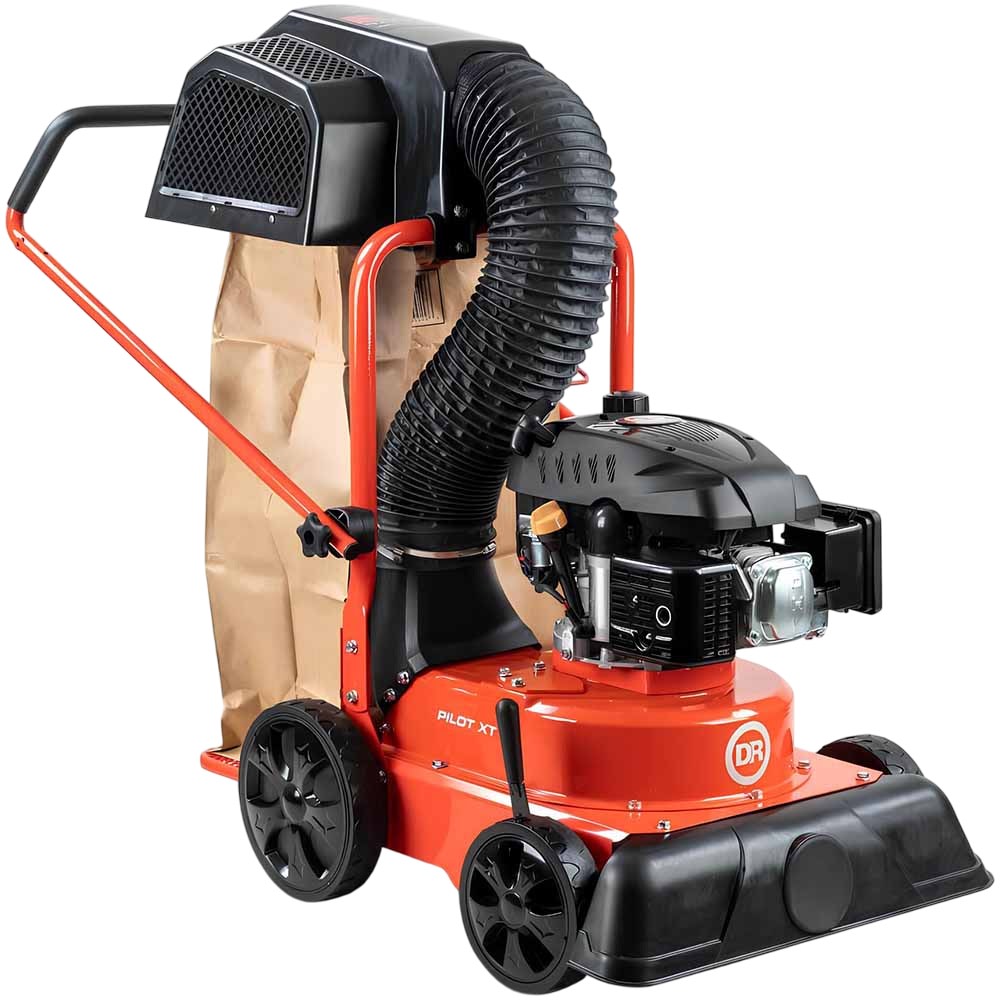 DR Power Equipment Pilot XT 173 cc 4.3HP Electric/Recoil Start Leaf & Lawn Vacuum WL31004DMN ...