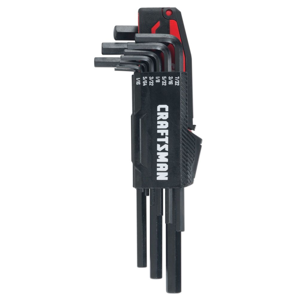 CRAFTSMAN 10-Key Standard (SAE) Hex Key Set CMHT26021 - Acme Tools