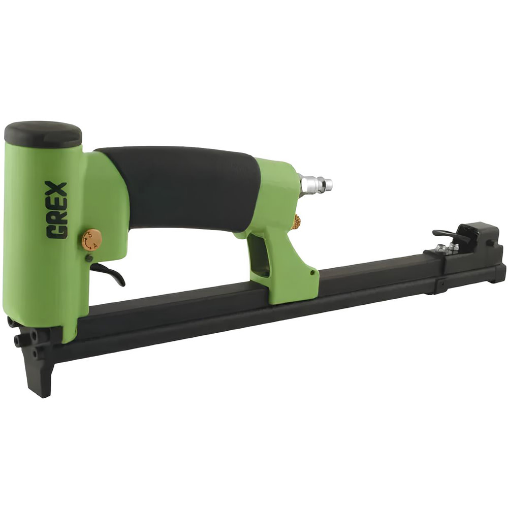 Grex Power Tools Stapler 21 Gauge 1/2in Crown Auto Fire Long Magazine ...